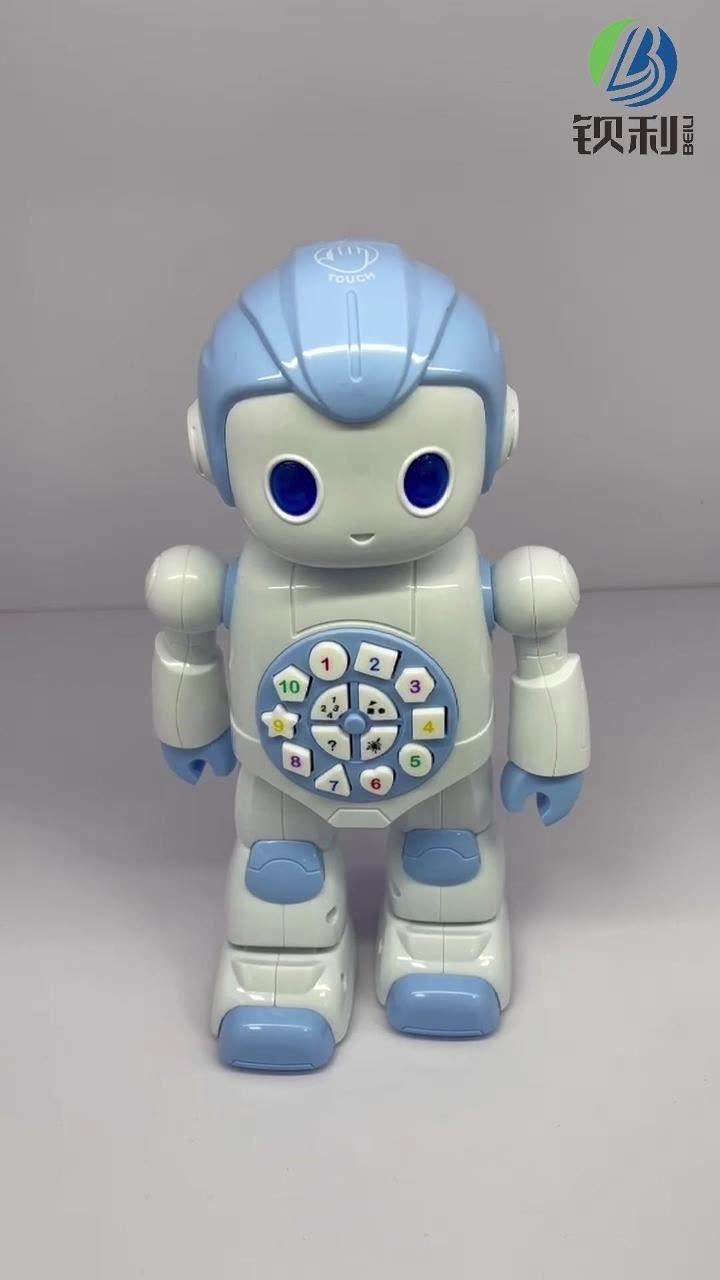 Kids Smart Learning Robot Touch Sensing Walk Shape Recognition With ...