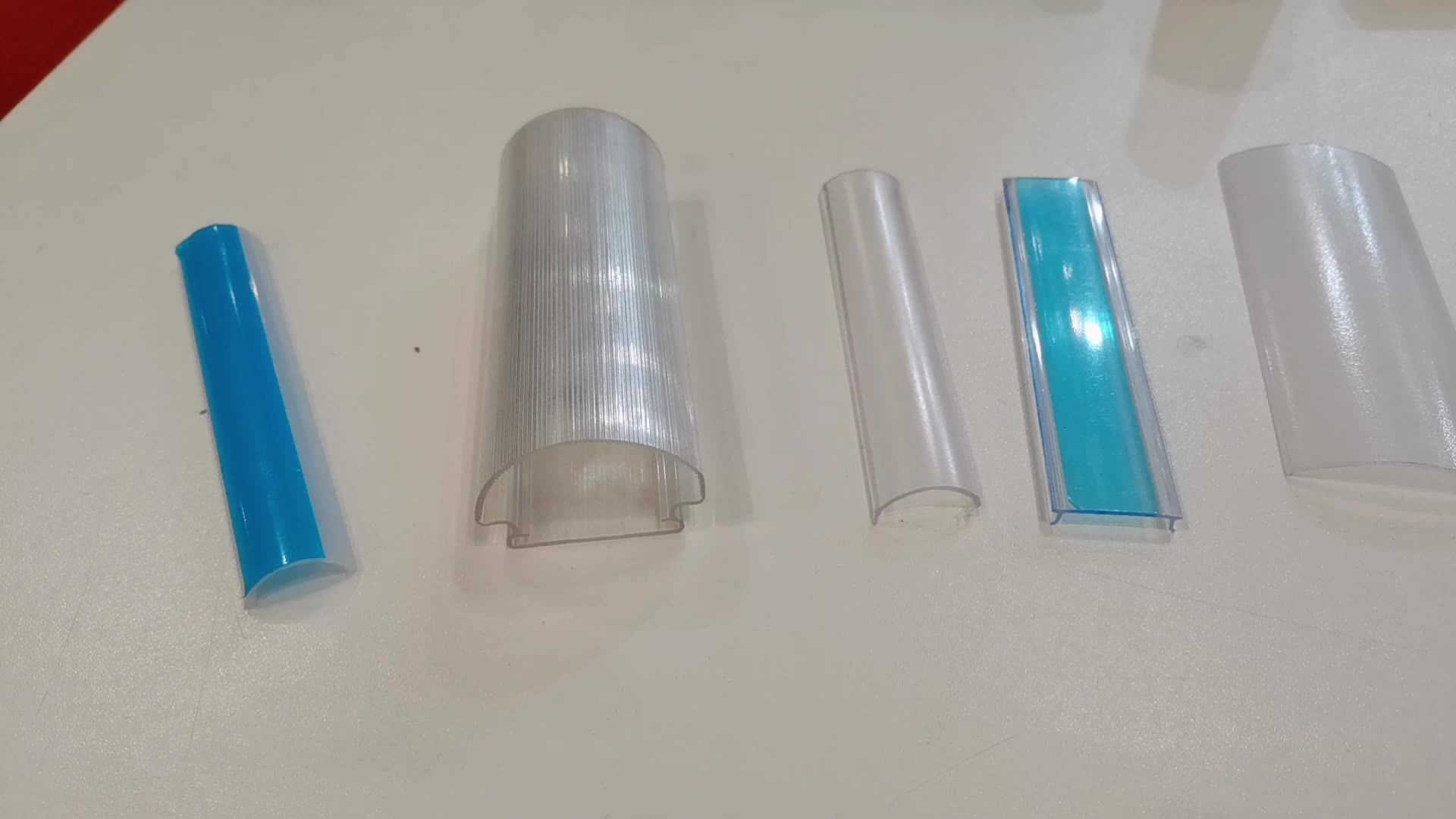 Custom Extrusion Profiles Plastic Ceiling Polycarbonate Led Light ...