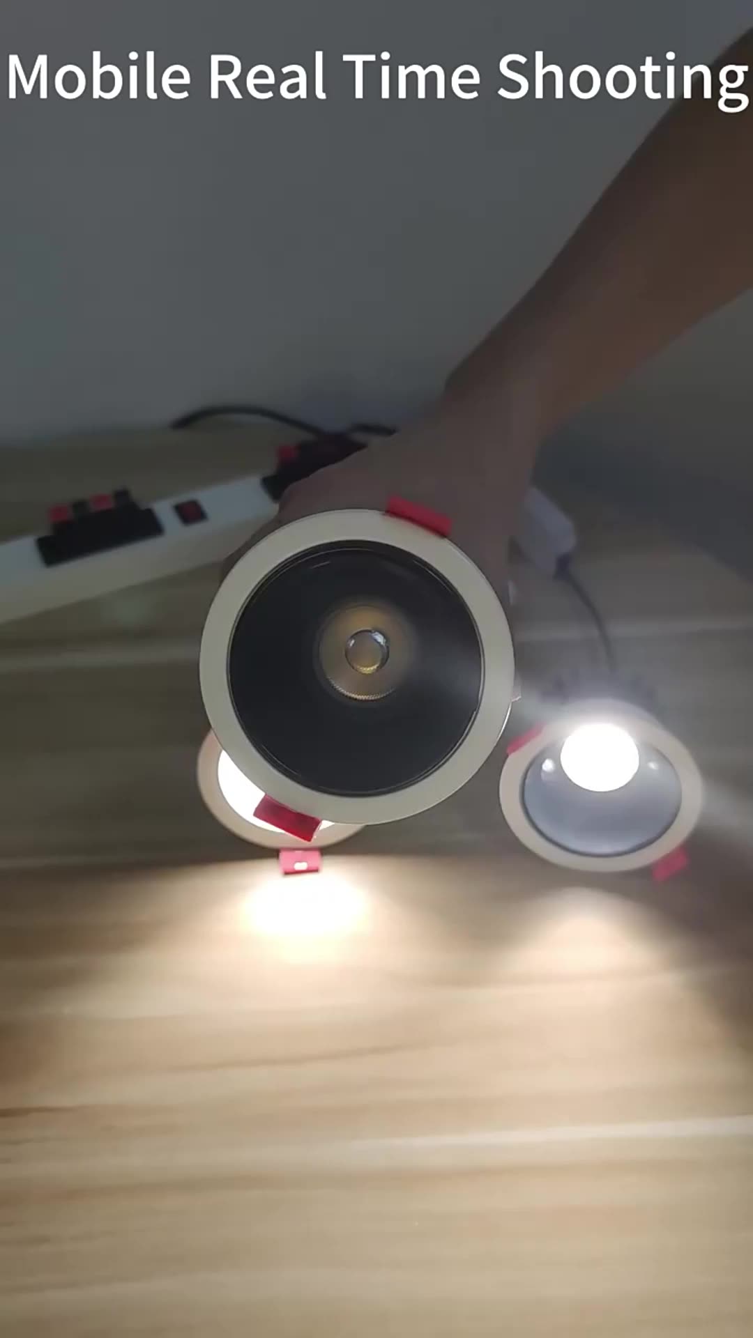 Anti-glare Spotlight Cob Embedded Downlight Living Room Without Main ...