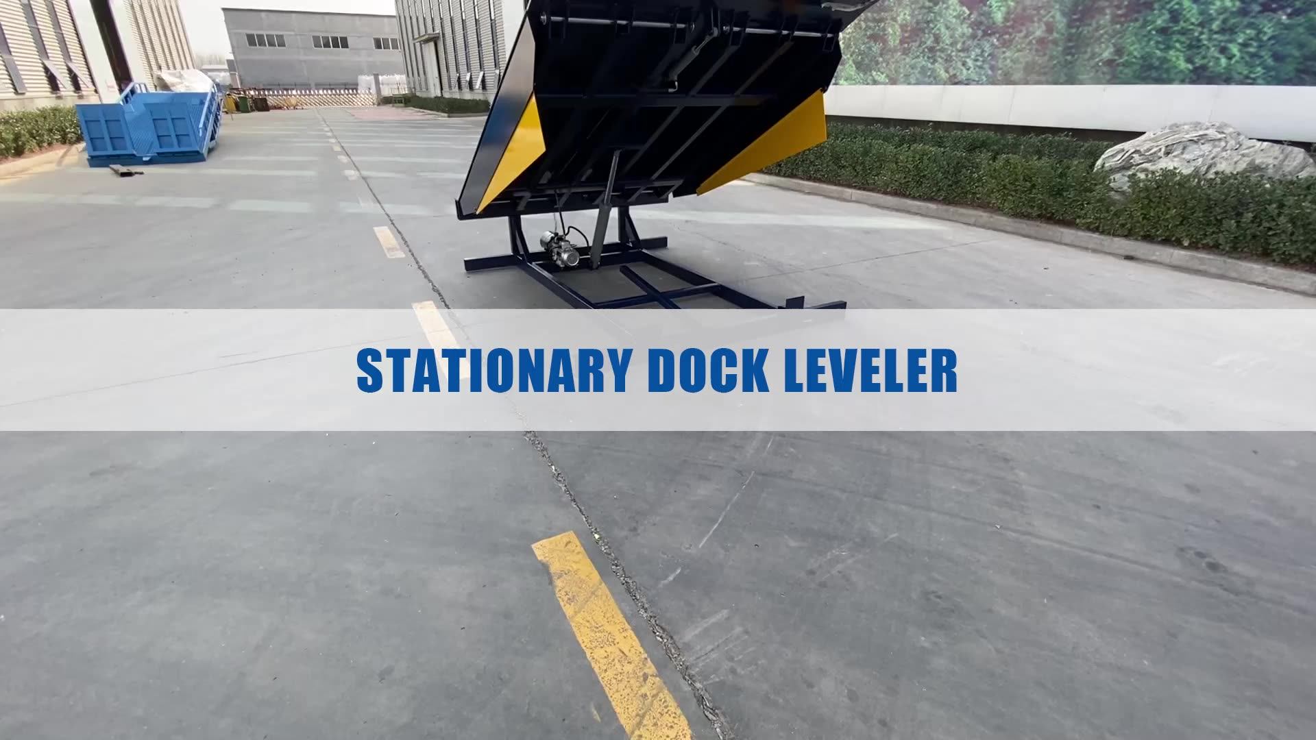 Qiyun Kinglift 10t Dock Leveler Loading And Unloading Goods Ramp ...