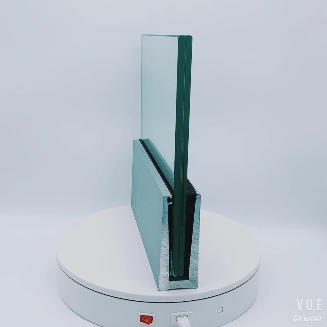 Veranda Surface Mounted Glass Railing U Channel Embedded Floor Base ...