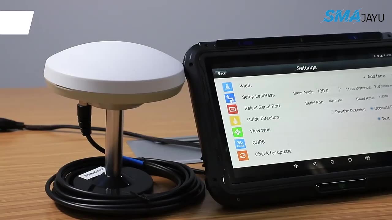 Jy100 Tractor Gnss/gps Guidance Equipment For Ab Route Navigation - Buy Tractor Gnss/gps ...