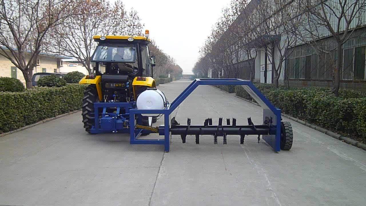 Mini Type Tractor Towable Compost Turner Machine - Buy Compost Turner ...