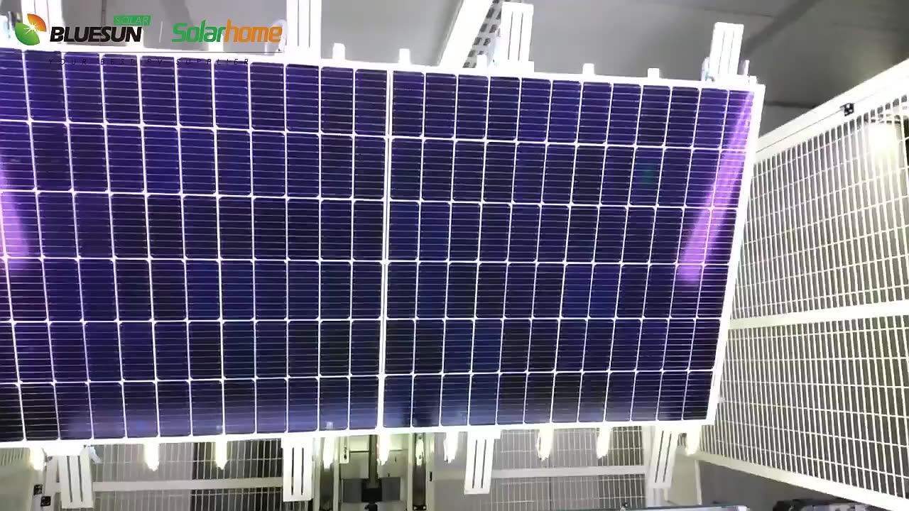 Bluesun Usa Warehouse 550w Monocrystalline Solar Panel 550 Watt 460w ...