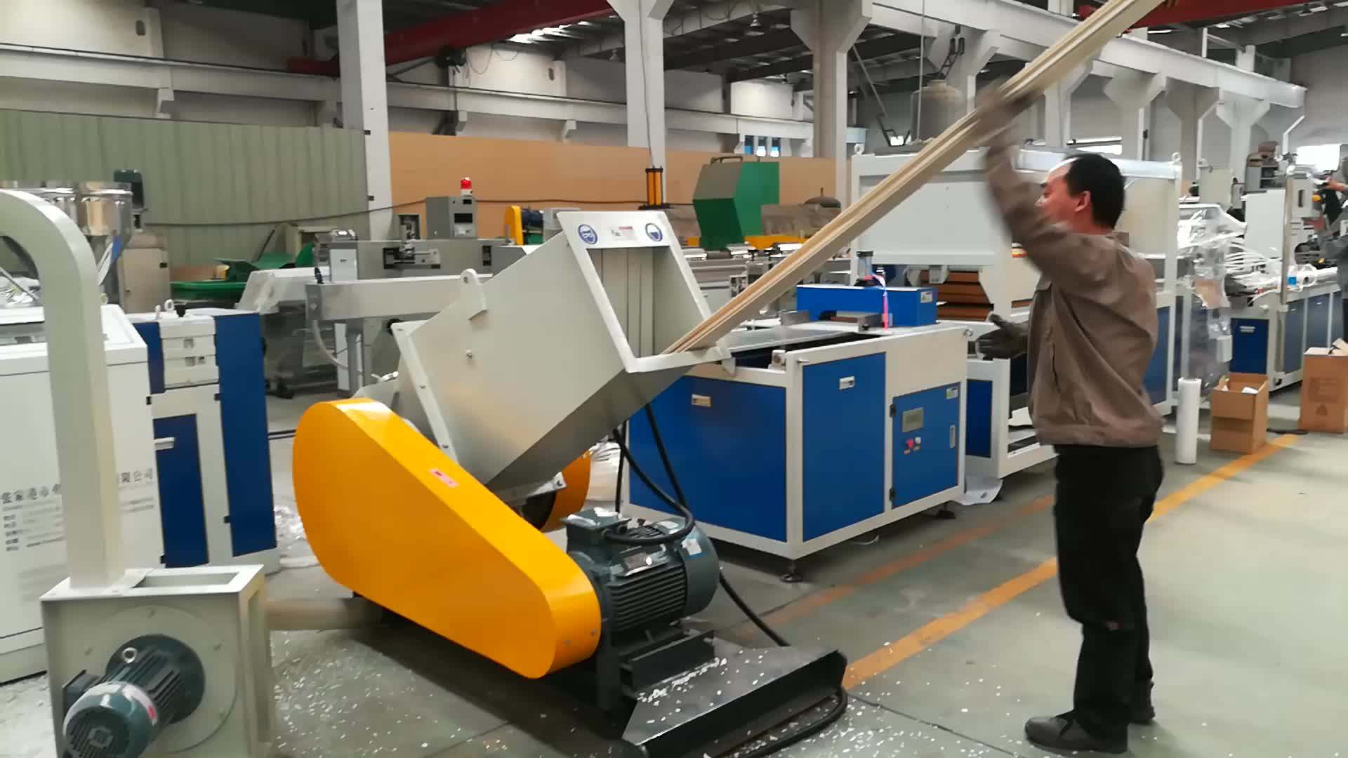 Plastic Pvc Pipe Crusher/swp-800 Crushing Machine - Buy Pp/pe/ppr/pvc ...