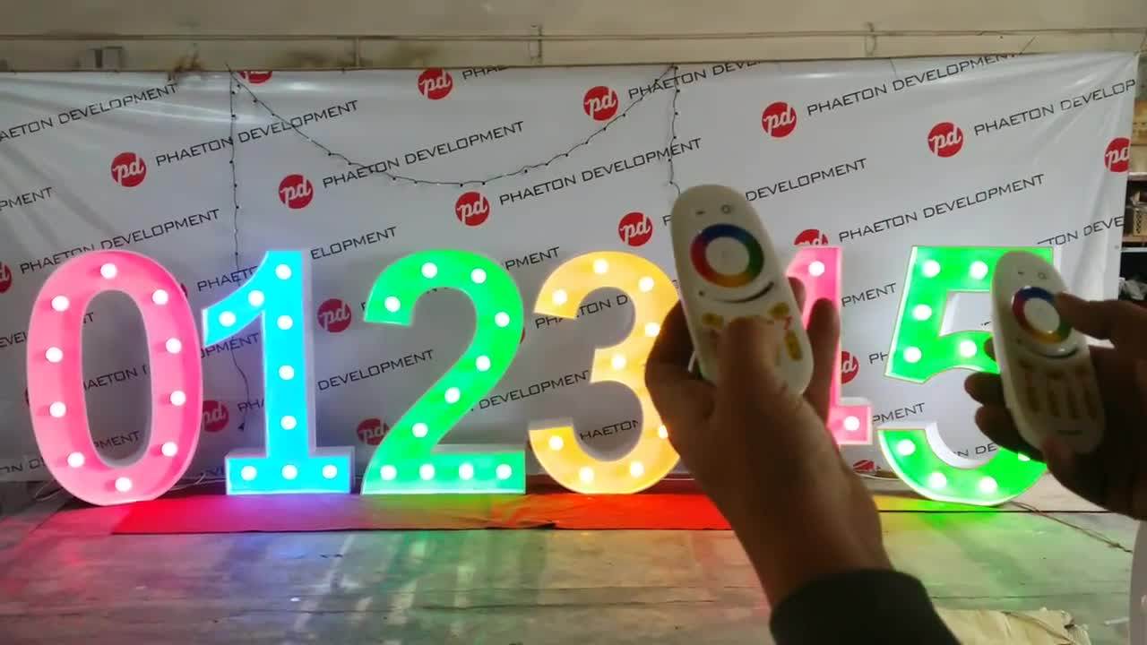 30th Birthday Party Supplies,Giant Led Light Up Marquee Letters Numbers ...