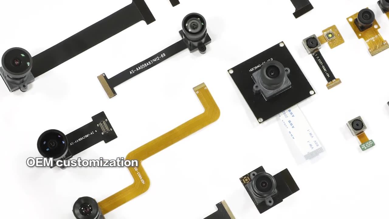 OV9712摄像头模组 120度广角智能家居监控模组小型运动DV排线模组-阿里巴巴