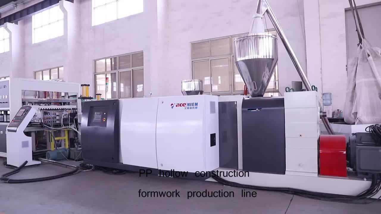 Plastic Construction Formwork Production Machine Plastic Extrusion ...