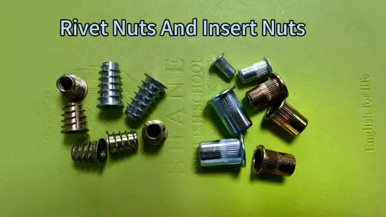 304 Stainless Steel Rivet Nuts Carbon Steel Or Stainless Steel Nutsert ...