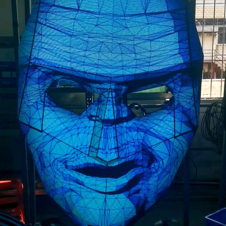 Indoor Led Mask Flexible Led Display Full Color Dj Booth Led Screen ...