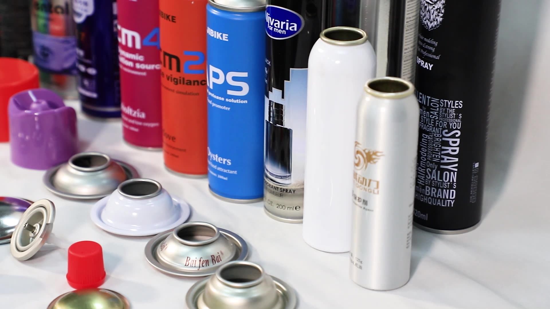 Wholesale lockable gas cooking spray valve and lid for aerosol gas cans ...