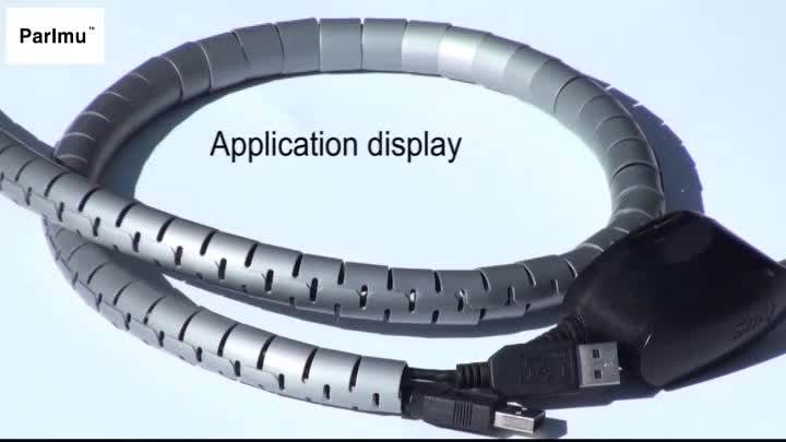 Wholesale Pe 30mm Spiral Cable Wire Protection Protective Cover Cable ...