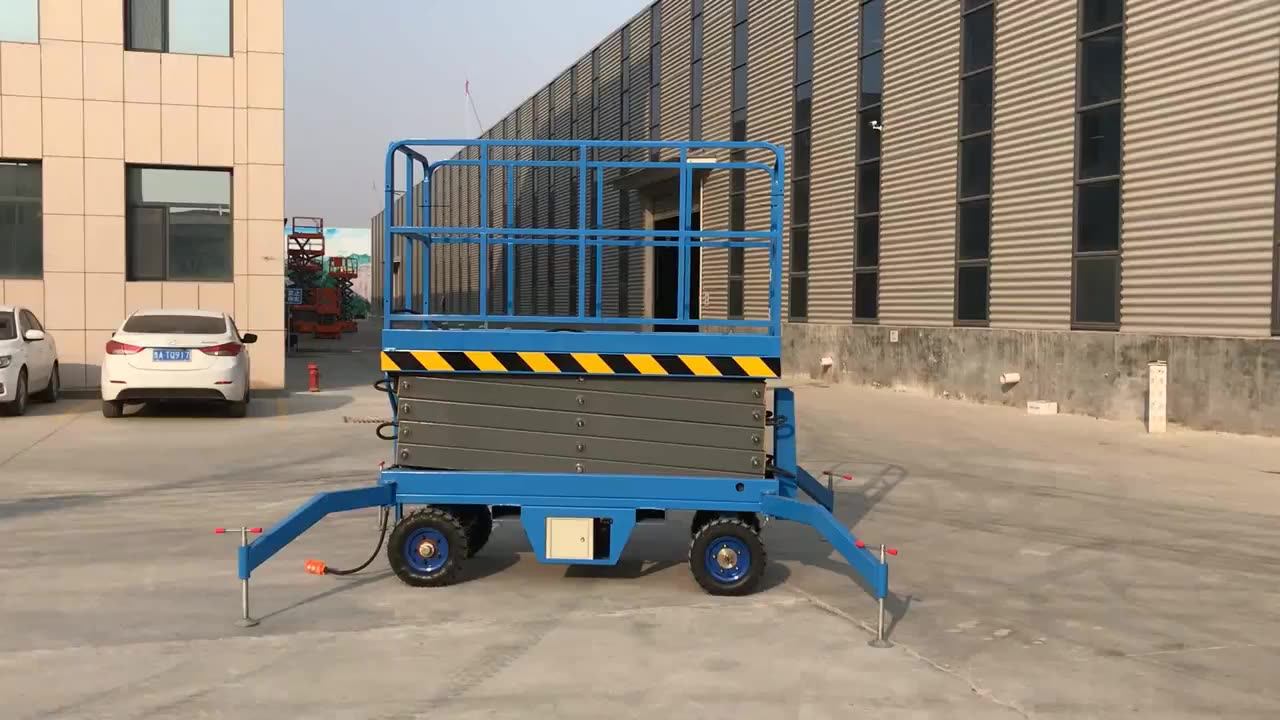 4-18m Aerial Skylift 6m 8m 10m 12m 14m Mobile Lifter Scaffolding ...