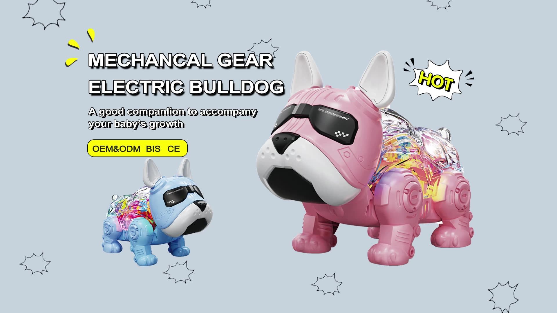 Chengji New Arrival Children Electric Walking Cute Robot Dogs Gear Toy ...