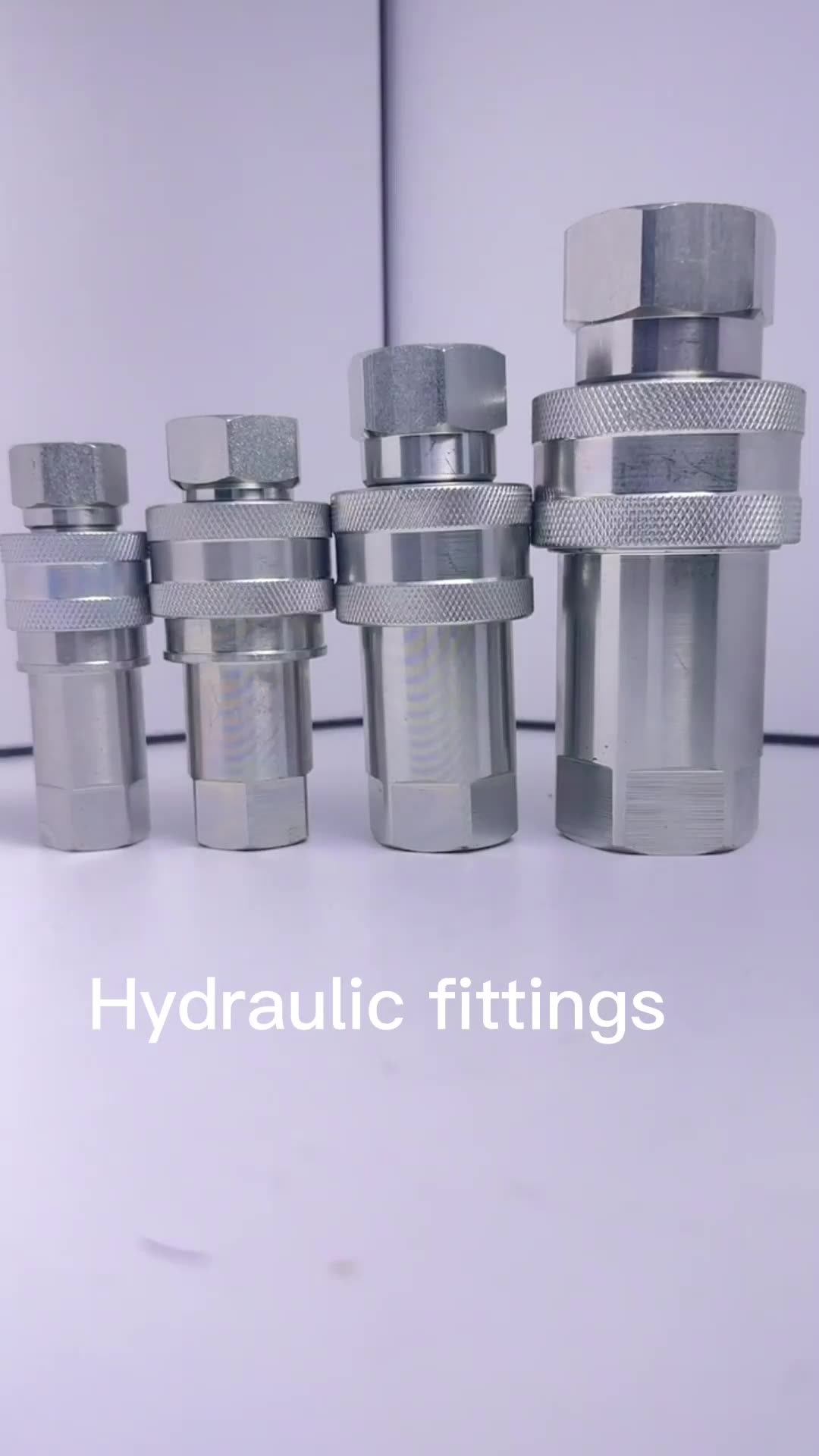 Npt Bsp Hydraulic High Pressure Quick Release Coupling Hydraulic Multi ...