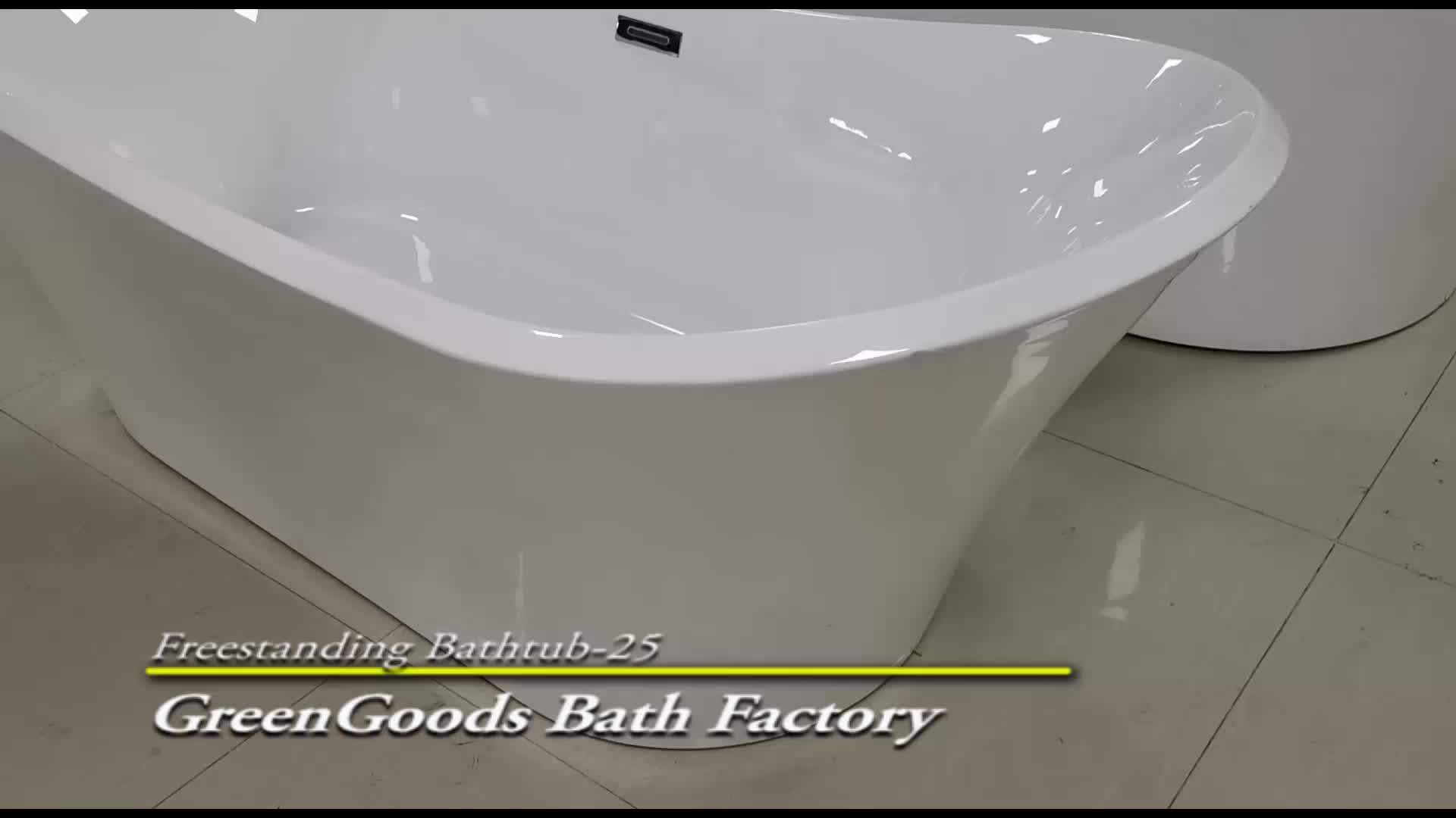 Double Slipper Freestanding 2 Person Hot Soaking Bath Tub - Buy 2 ...