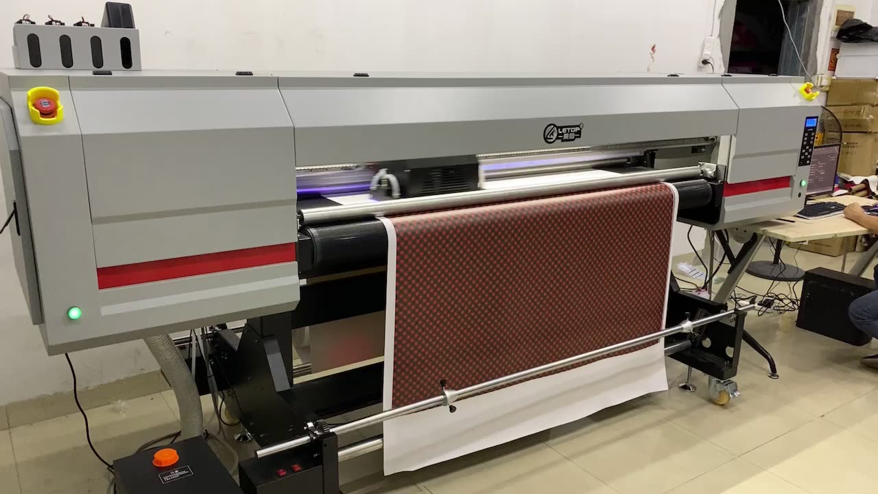 Letop 1900mm I3200 Printhead Printing Plotter Roll To Roll Multicolor ... Letop 1900mm I3200 Printhead Printing Plotter Roll To Roll Multicolor ...