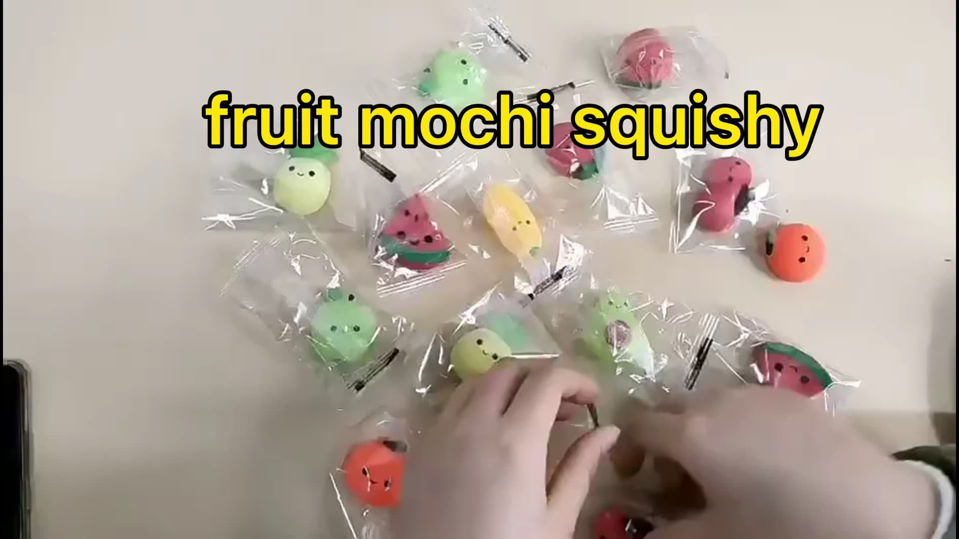 Vending Capsule Kawaii Fruit Mochi Squishy Party Favors Classroom ...