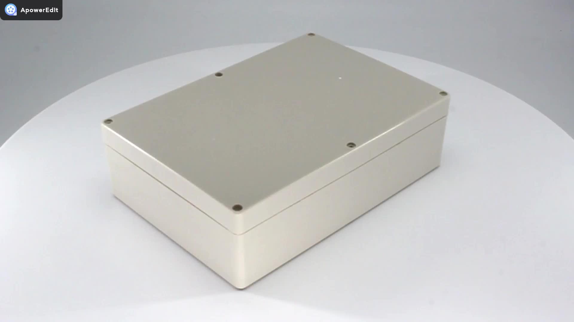 Plastic Pcb Box Large Size Abs Waterproof Enclosures Customized - Buy ...