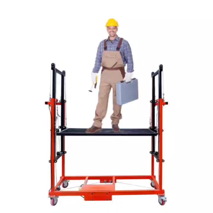Multiple Models Folding Mobile Electric Scaffold Platforms Electric ...