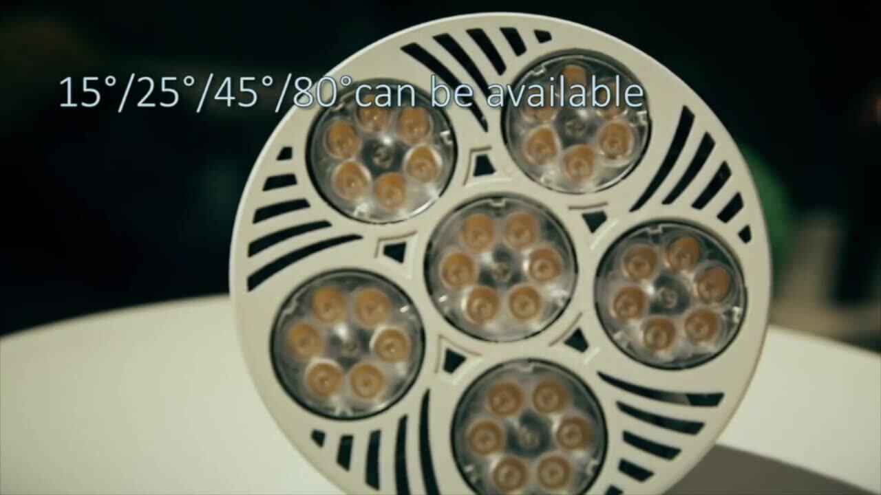 60w Par38 Bulb Lamp Aluminium Dimmable Lampe Par 38 Spot Light ...