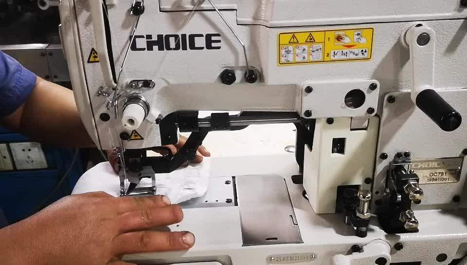 Gc781d-ft Direct Drive Button Holer Industrial Sewing Machine With Auto ...