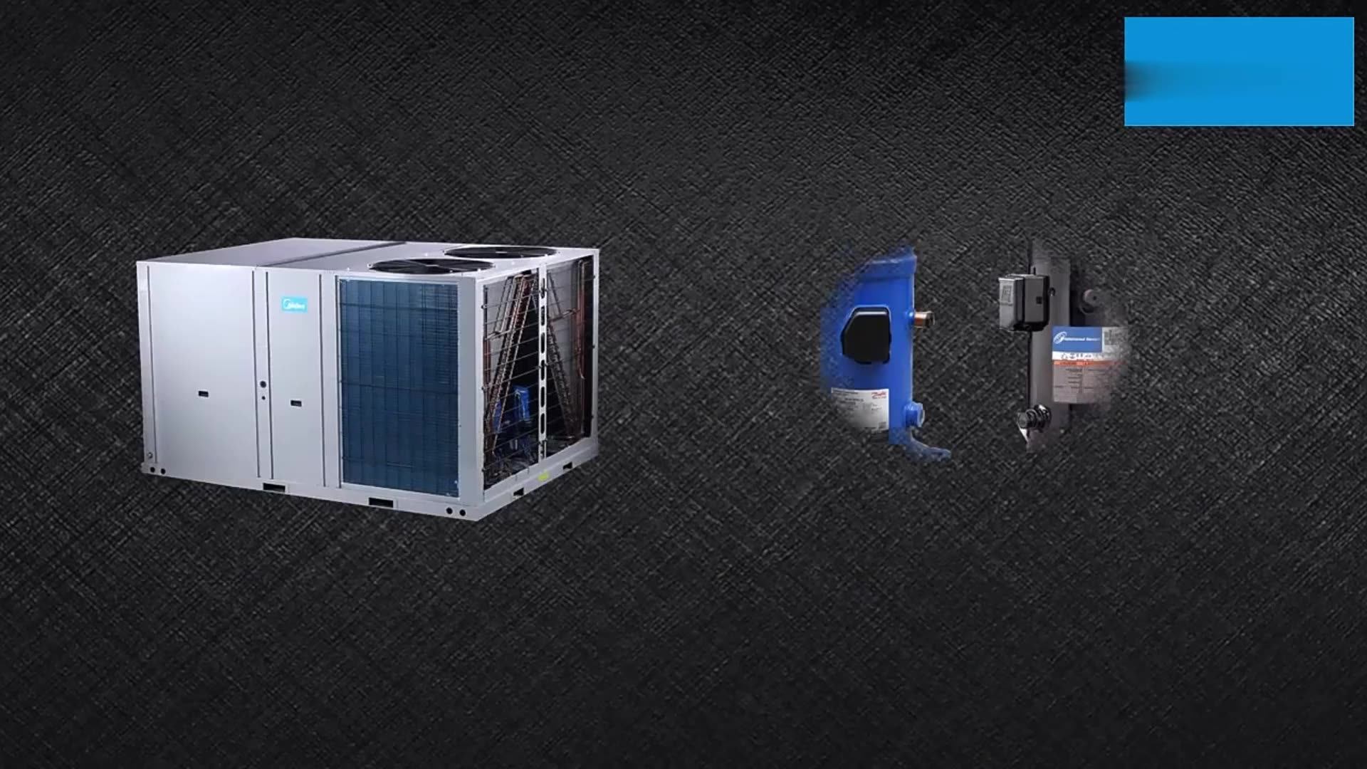 20 Ton 30 Ton Midea Gree Rooftop Package Unit Air Conditioner - Buy ...