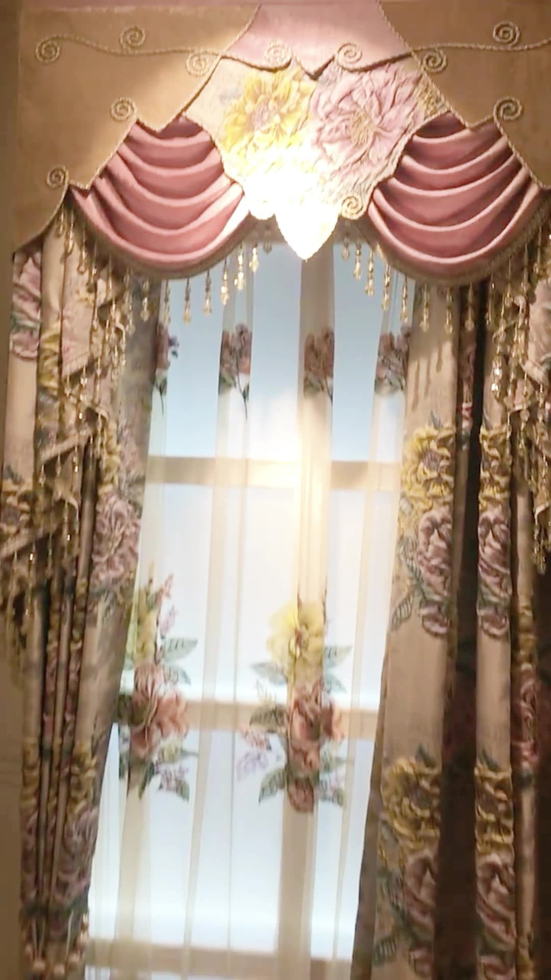 Elegant Royal Blackout Embossed Jacquard Curtain,Blackout Luxury Living ...