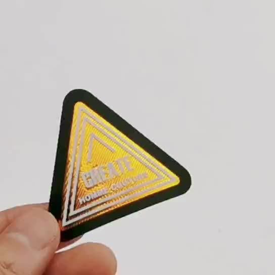 Custom Holographic Lenticular Reflective Logo 3d Patch Lenticular Patch ...