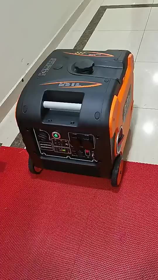 Portable Inverter Generator 120-240v 3500w 3.5kw Power System 4 Stroke ...