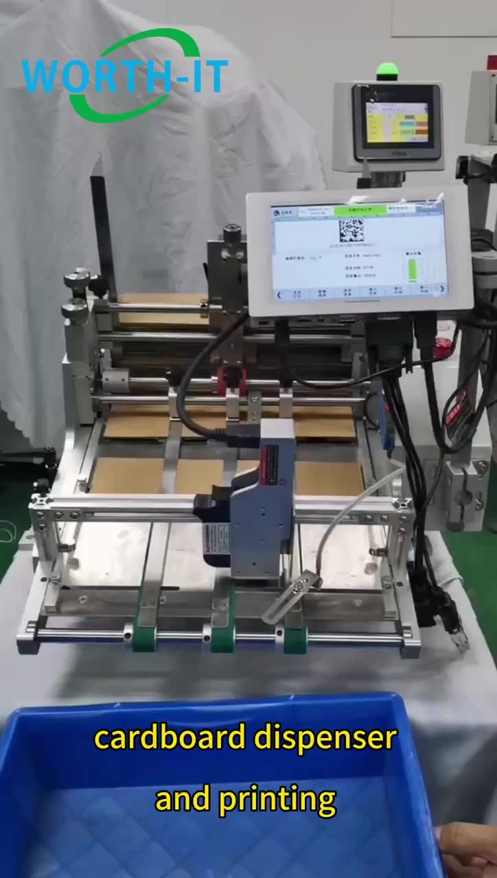 Auto Standard Friction Feeder And Customer Site Printing Cardboard ...