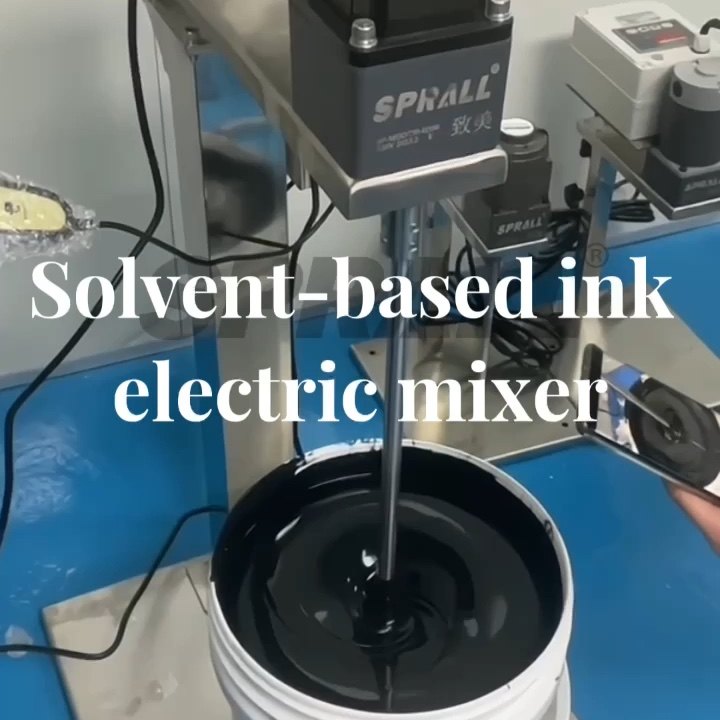 Sprall Different Lift Modes Paint Stirrer Chemical Mixer Soap Agitator ...