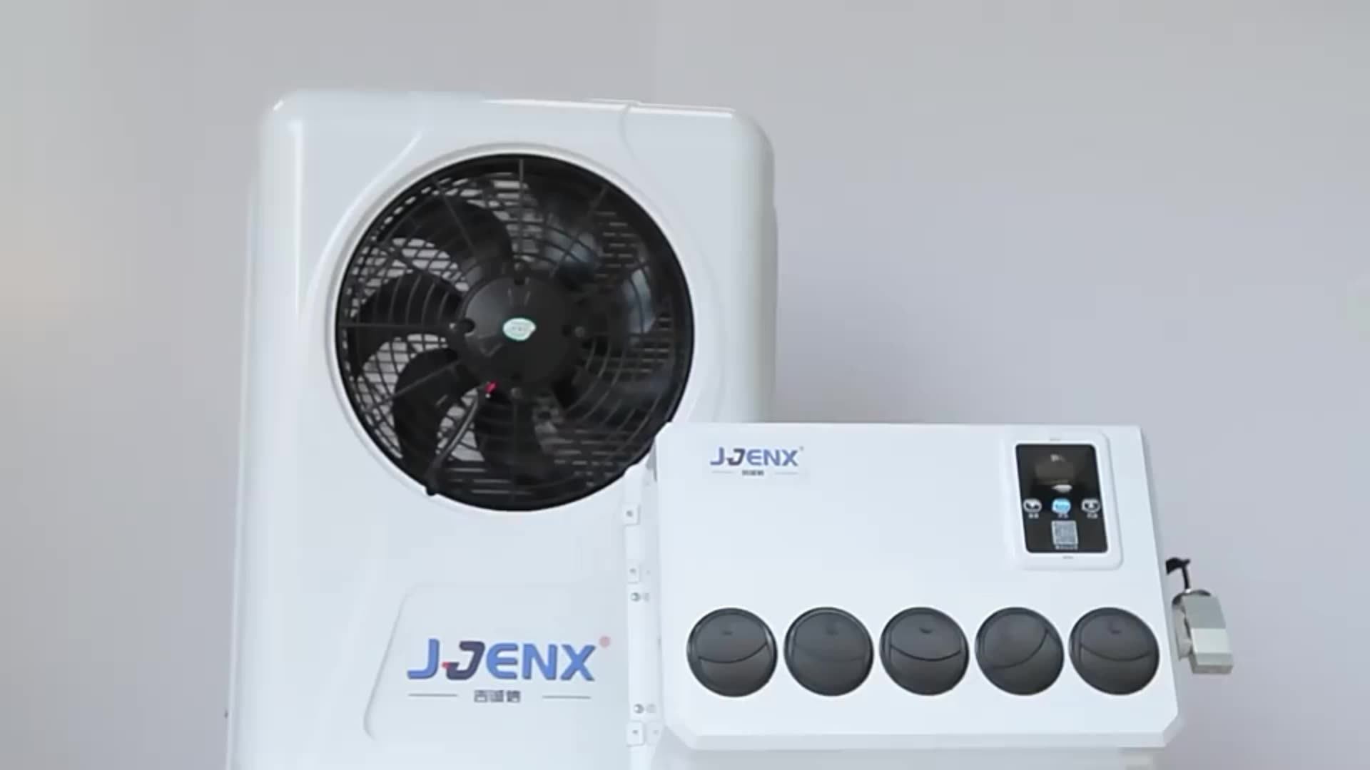 3kw 12v Electric Car Ac Sleeper Air Conditioner System Rear Mounted ...