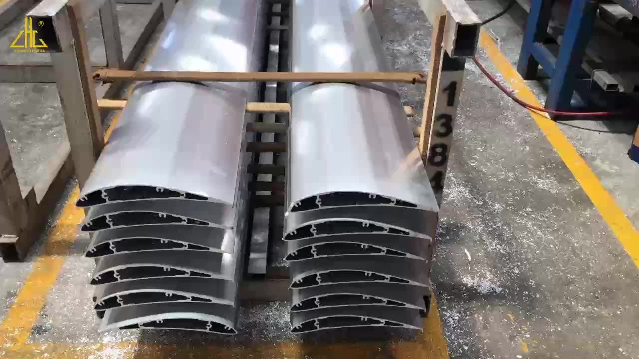 Zhonglian Small Moq 6061 6063 Architectural Extruded Airfoil Blade ...