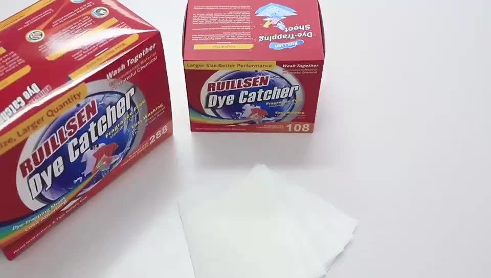 Customized Color Catcher Sheet For Laundry From Professional ...