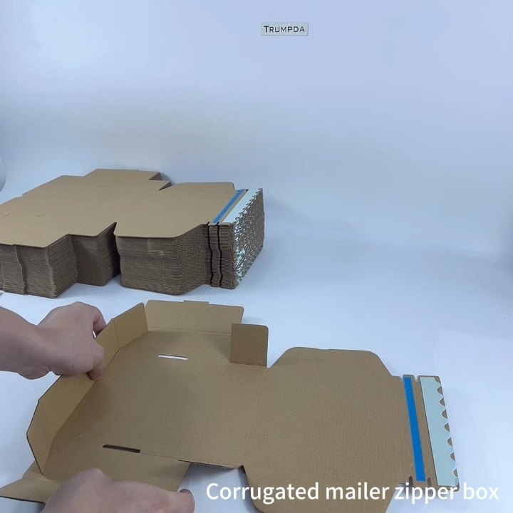 Recyclable Original Brown Kraft Paper Corrugated Cardboard Packaging ...