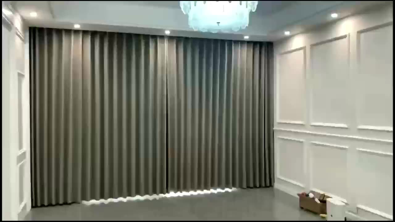 4.2 Meter Track Tuya Wifi Curtain Curtain Motorized Smart Remote Track ...