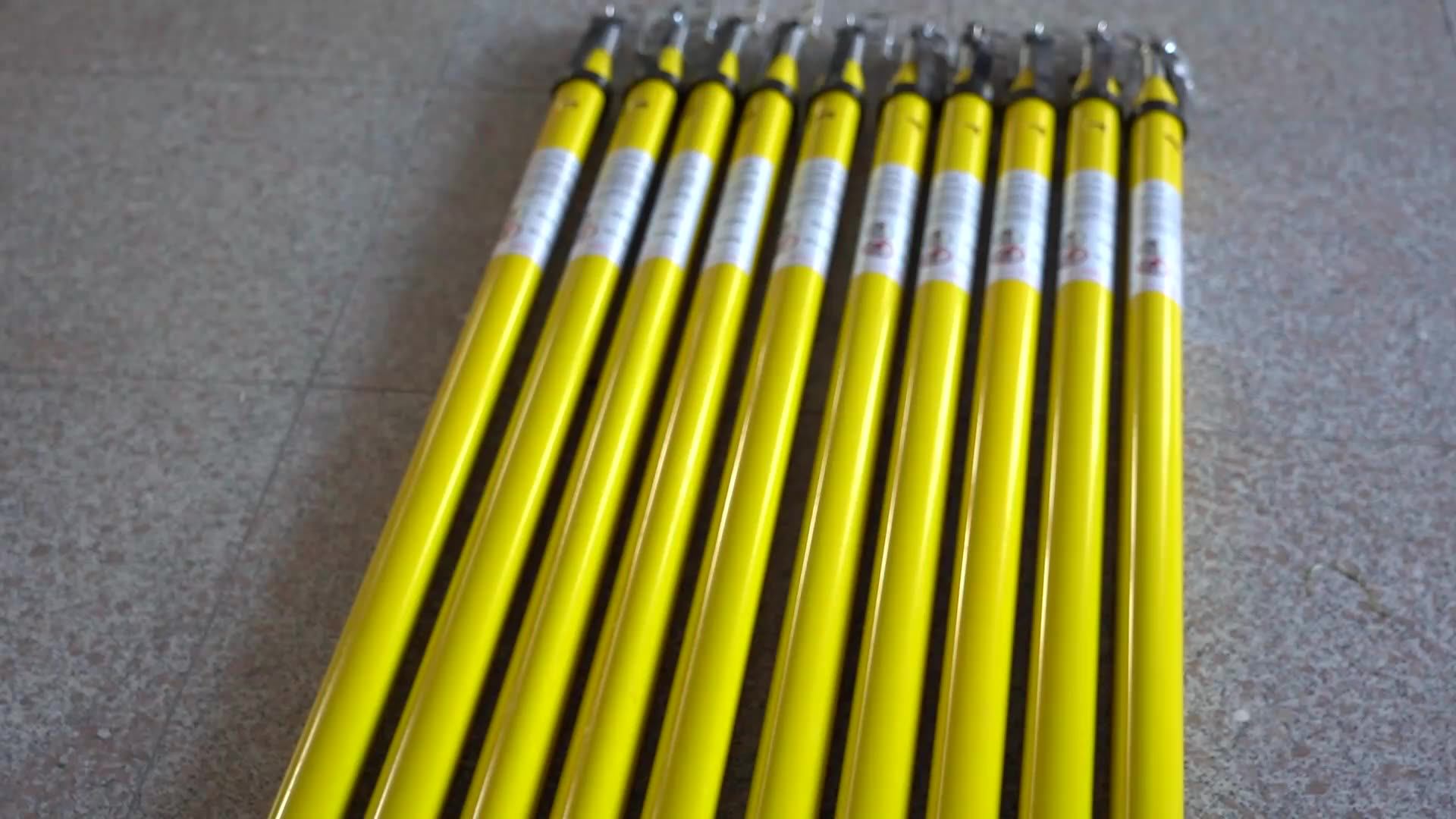 Telescopic High Voltage Operating Rod Stick,Triangle Fiberglass ...