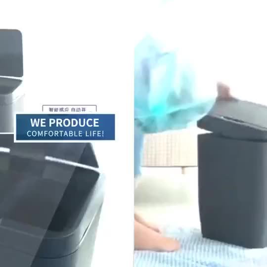 Smart Dustbin Sensor Contactless Plastic Automatic Trash Bin Induction ...