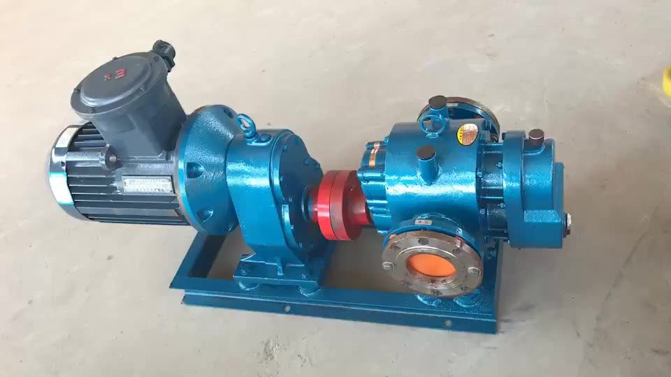 Lcw High Viscosity Bitumen Lobe Pump Crude Oil Pump High Viscous Fluid ...