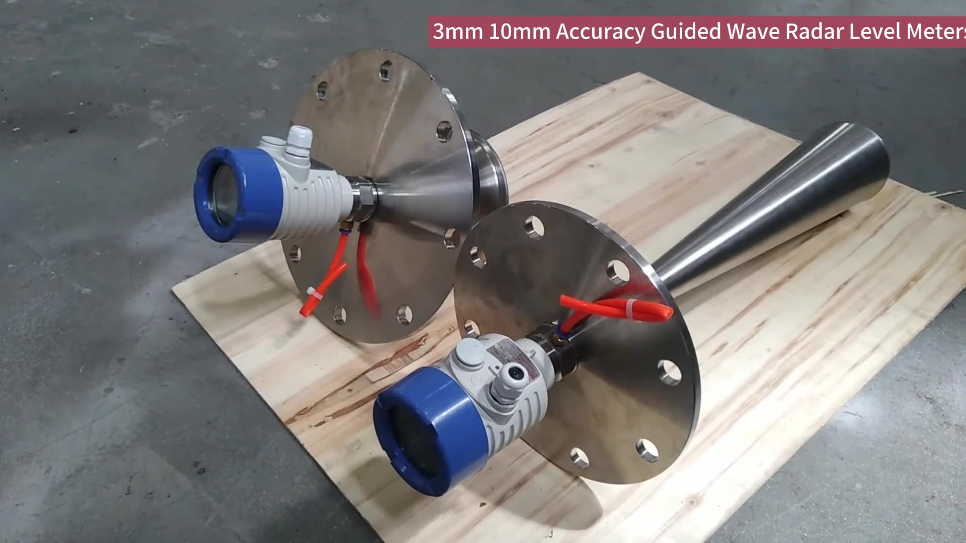 Pipe Flow Indicator Guided Wave Radar Level Meters High Frequency Radar ...