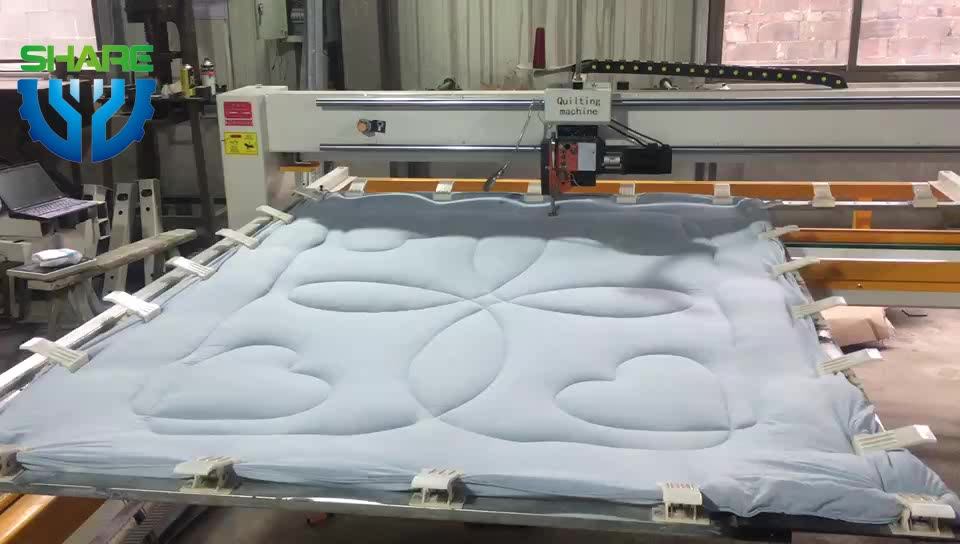 Cnc High Frequency Stitch Single Needle Quilting Machines Trade Custom ...