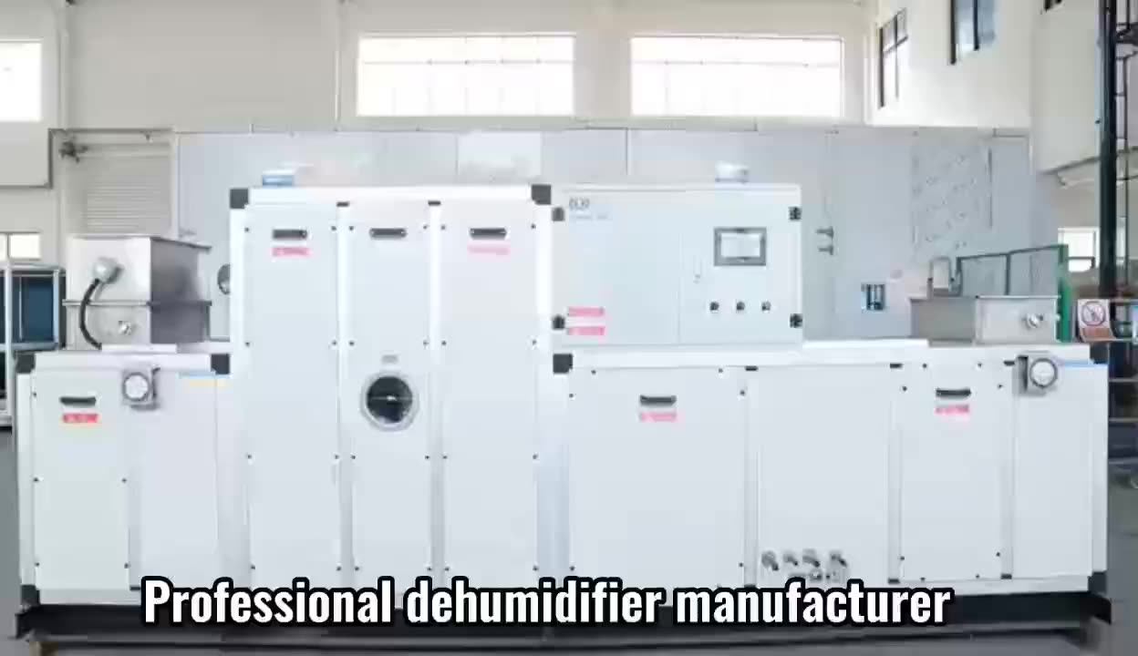 Underground Civil Air Defense Project Dehumidification Air Conditioning Unit High Power ...