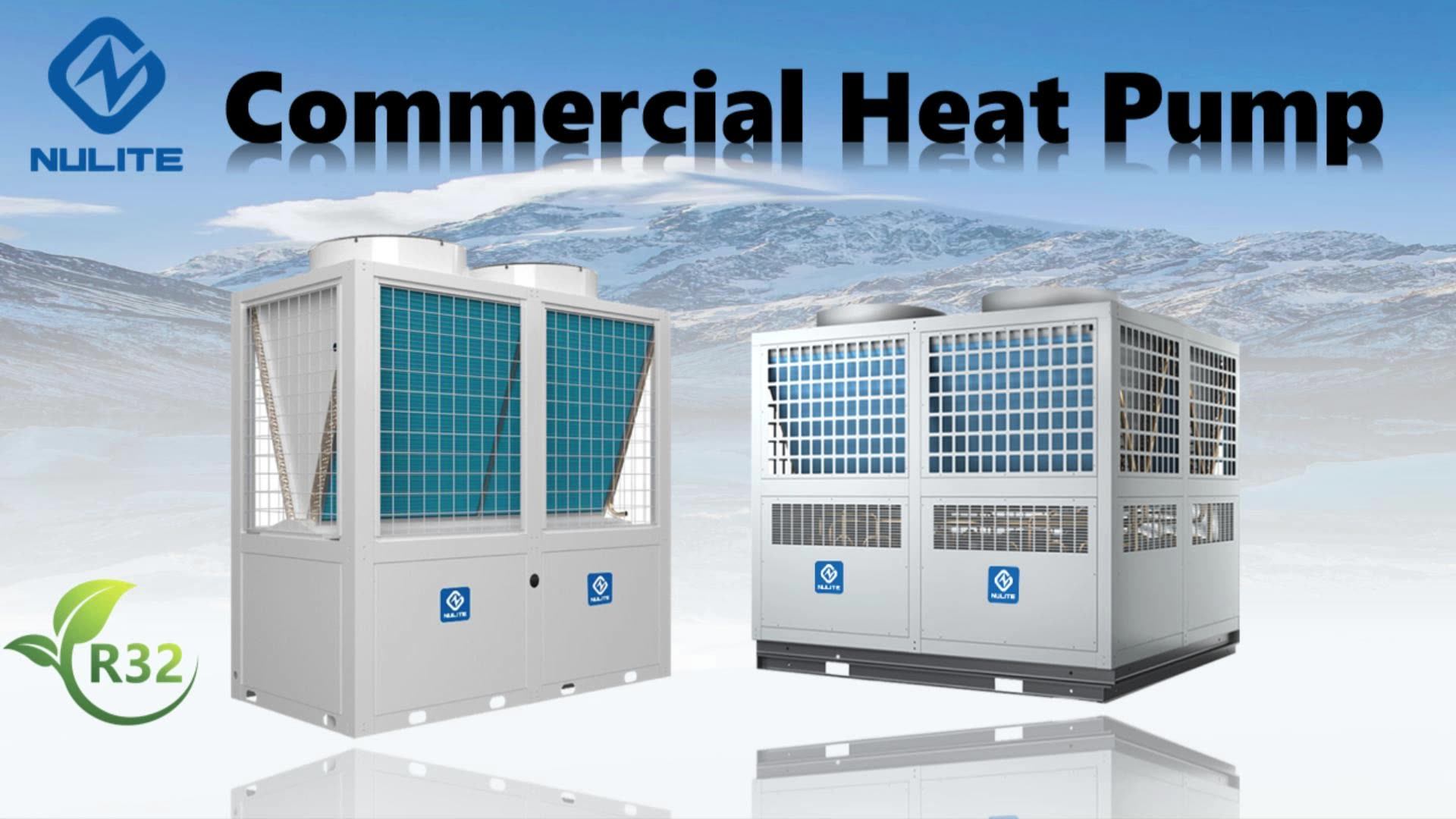 Nulite R32 R410a Monoblock Commercial Oem Odm Eviair Source Heat Pump ...