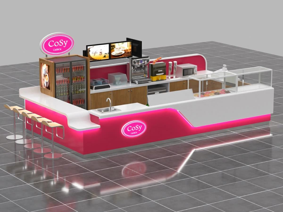 Shipping Container Coffee Kiosk & Fast Food Container Restaurant Shop ...