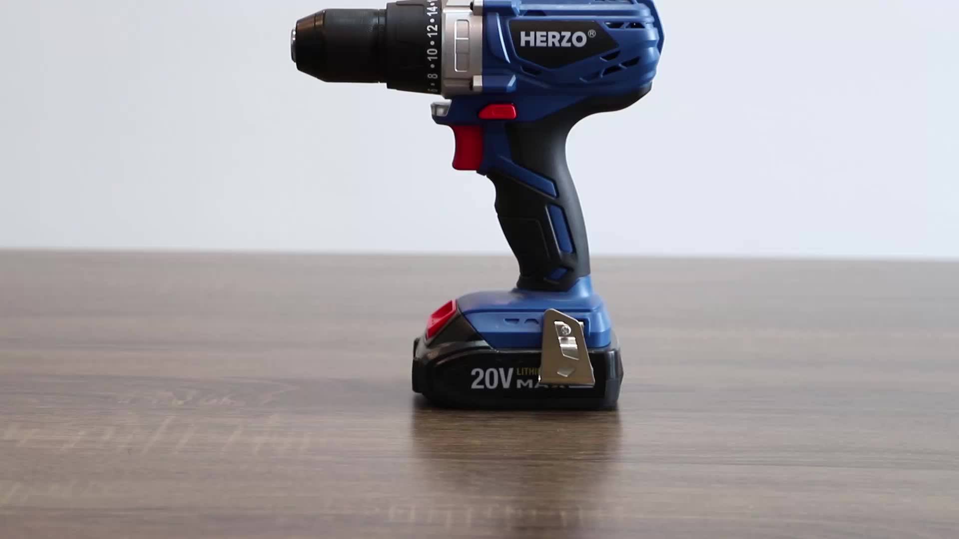 G-max Battery Drill 18v Li Ion Cordless Brushless Power Craft Cordless ...