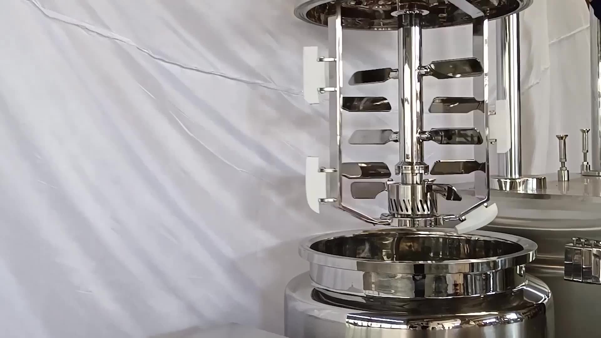 Industrial Scale Emulsifying Homogenizer Mixing Machine Turbo ...