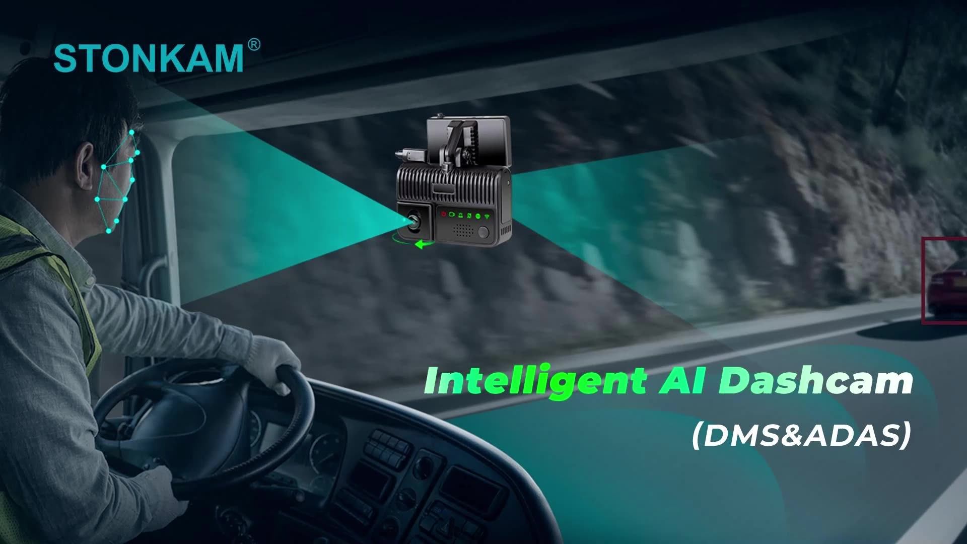 Stonkam Truck & Bus Dashcam Dash Camera 4g/wifi/gps Enabled For ...