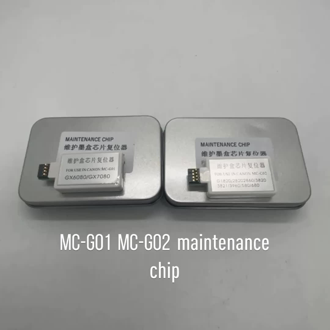 Mc-g01 Maintenance Box Chip Resetter For Canon Gx7055 Gx6010 Gx6020 Gx6030 Gx6040 Gx6050 Gx6060 ...