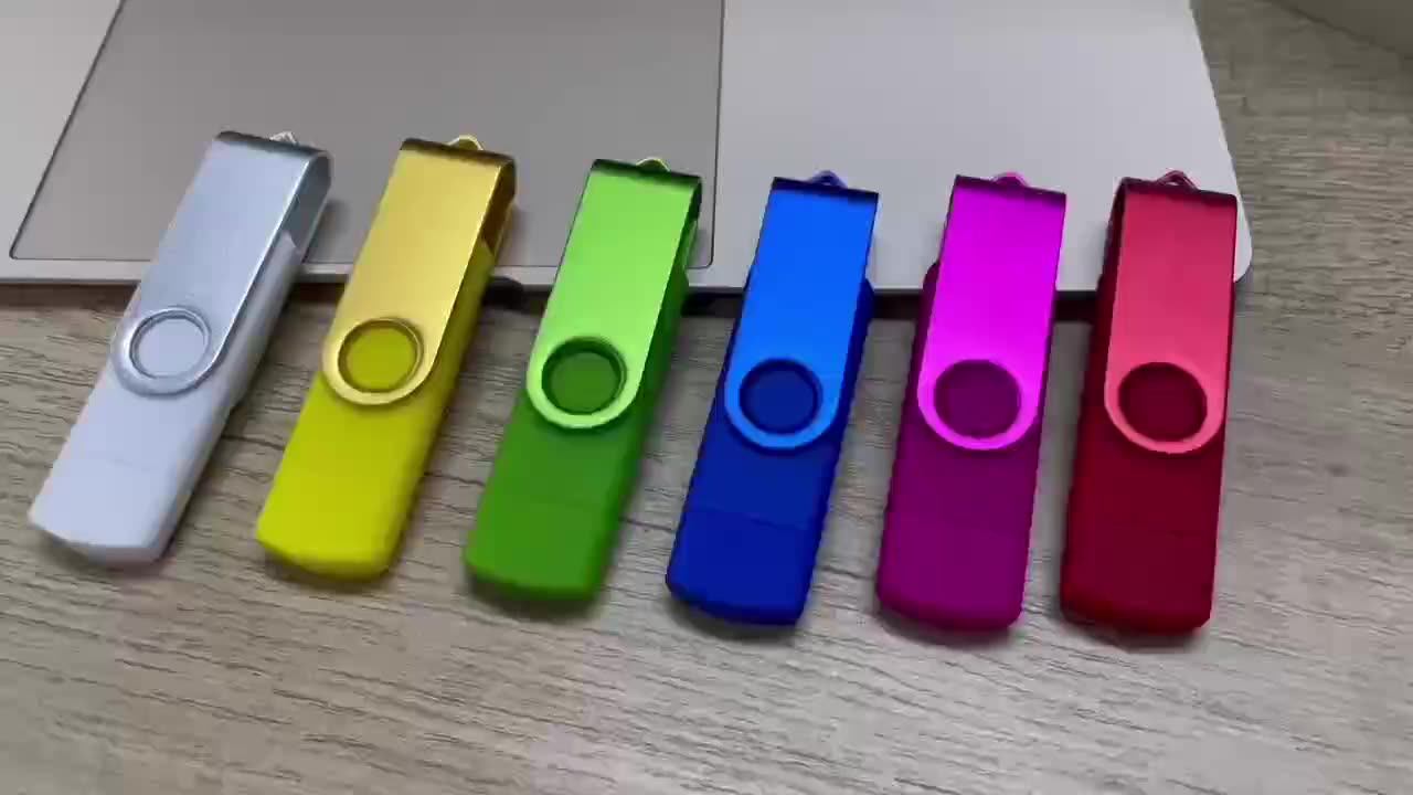 Wholesale Custom Logo Otg Usb Flash Drive Usb Stick 4gb 8gb 16gb 32g ...